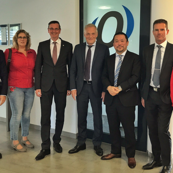 Michael Roth und Martin Rabanus besichtigen Ovalo › SPD Limburg - Weilburg